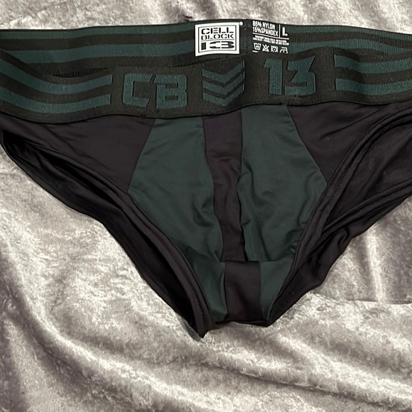 Cell Block | Underwear & Socks | Nwt Cell Block 3 Large Briefs | Poshmark